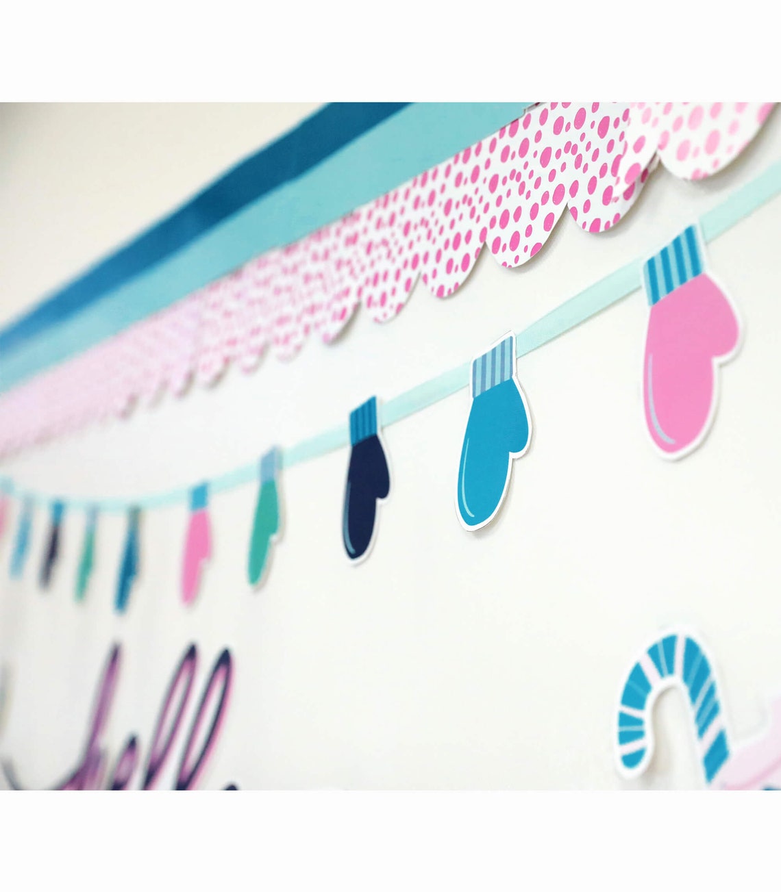 Hello Winter Printable Classroom Décor Bundle Winter - Etsy