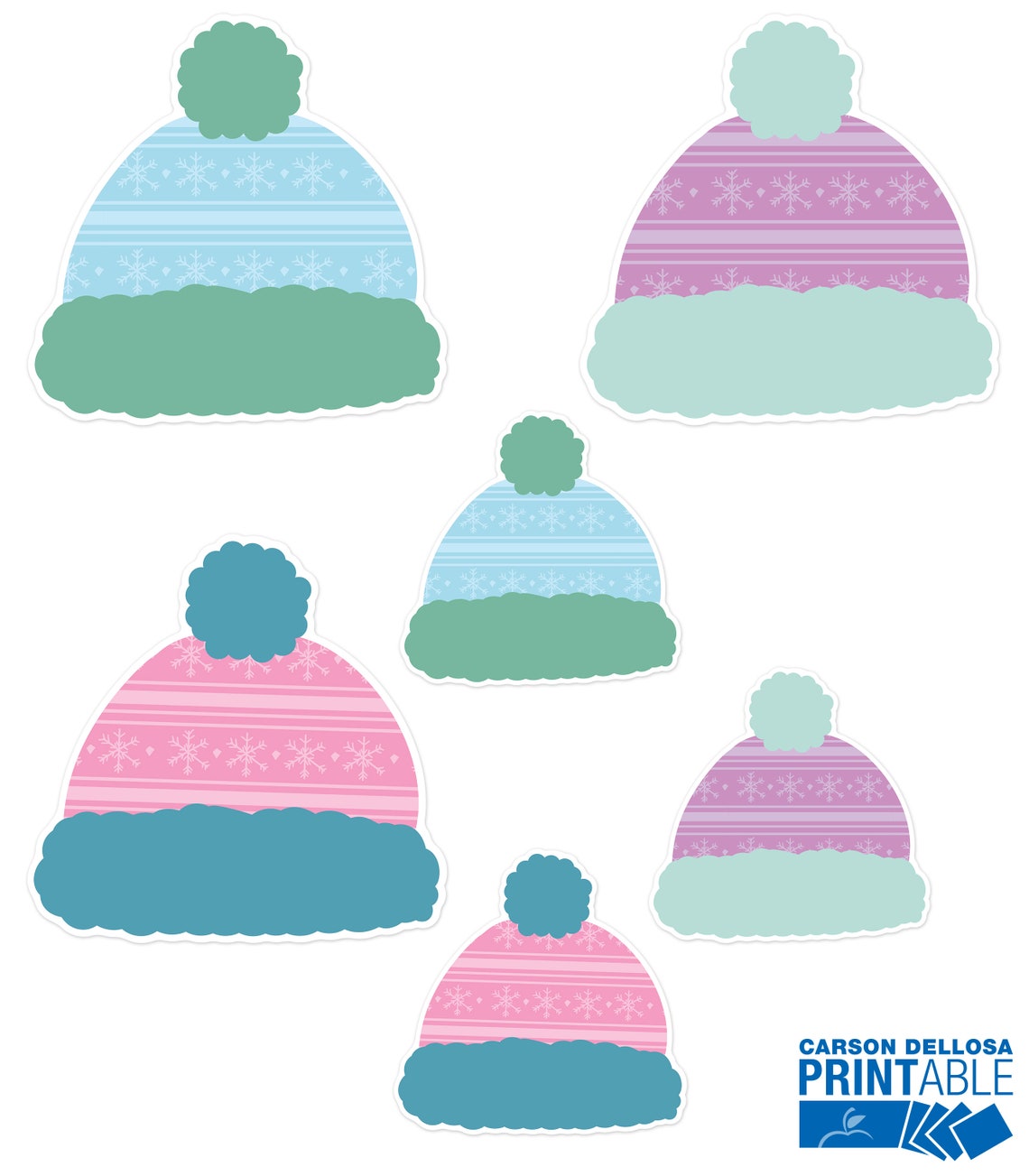 Hello Winter Printable Classroom Décor Bundle Winter - Etsy