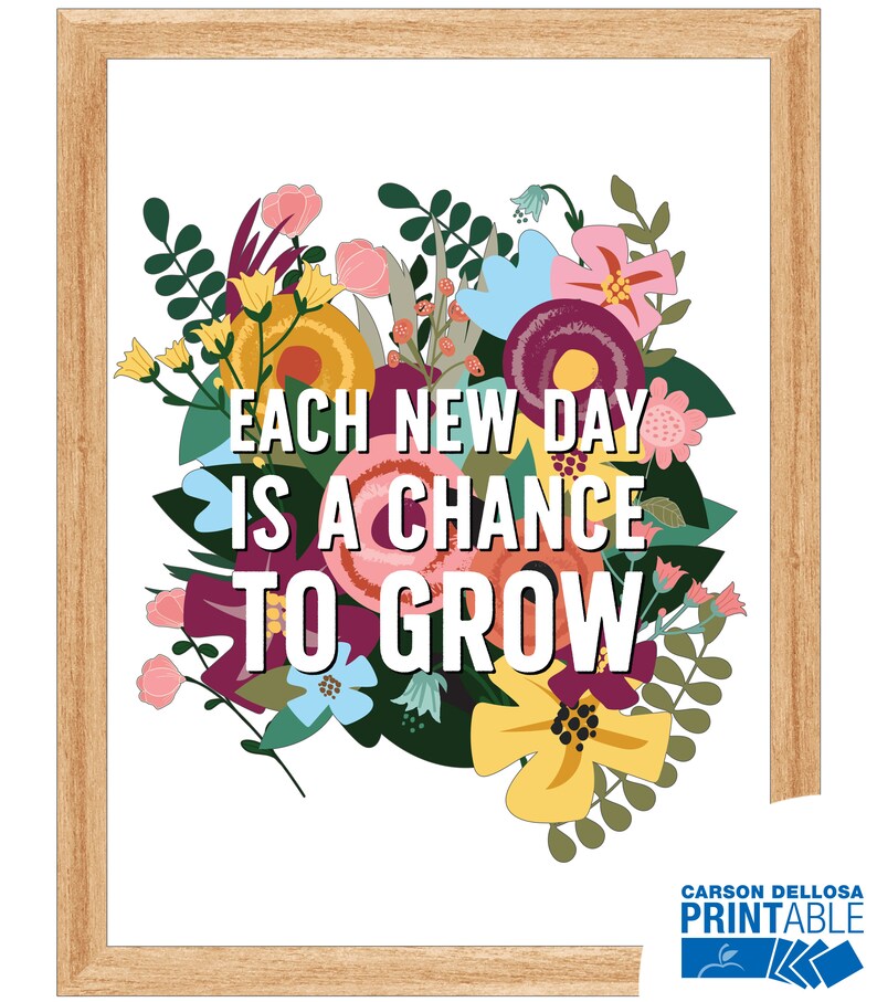 Grow Together Printable Poster and Chart Pack Inspirational - Etsy