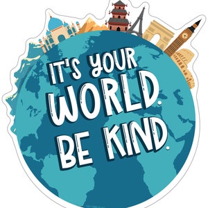 Let's Explore Printable Motivational Bulletin Board Set, Bright ...