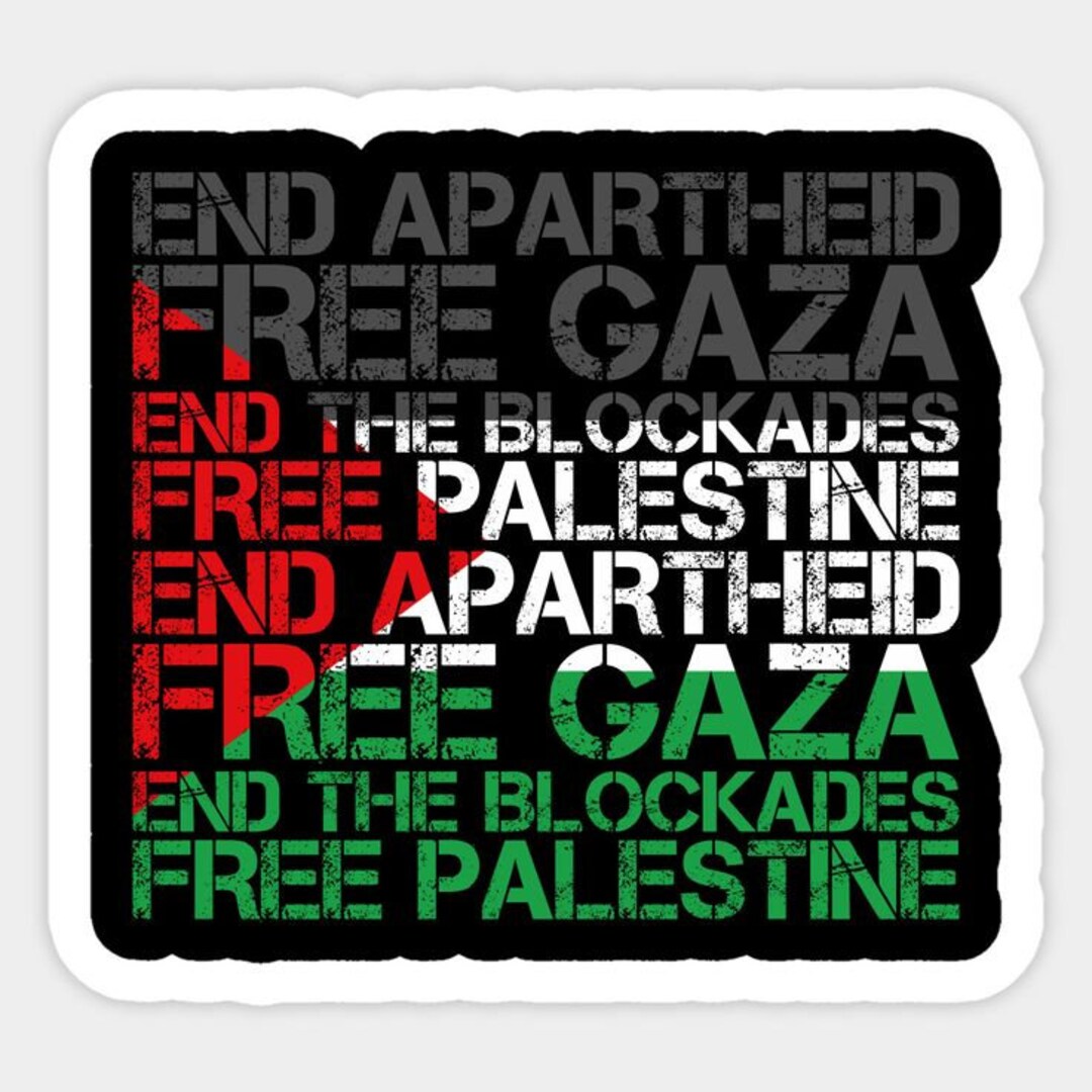 Free Gaza Free Palestine Stickers Decal for Cars Bumper - Etsy