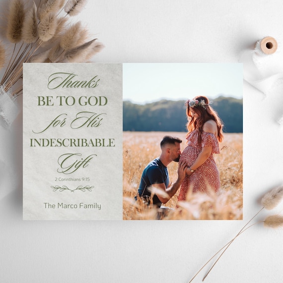 Homemade Religious Christmas Cards