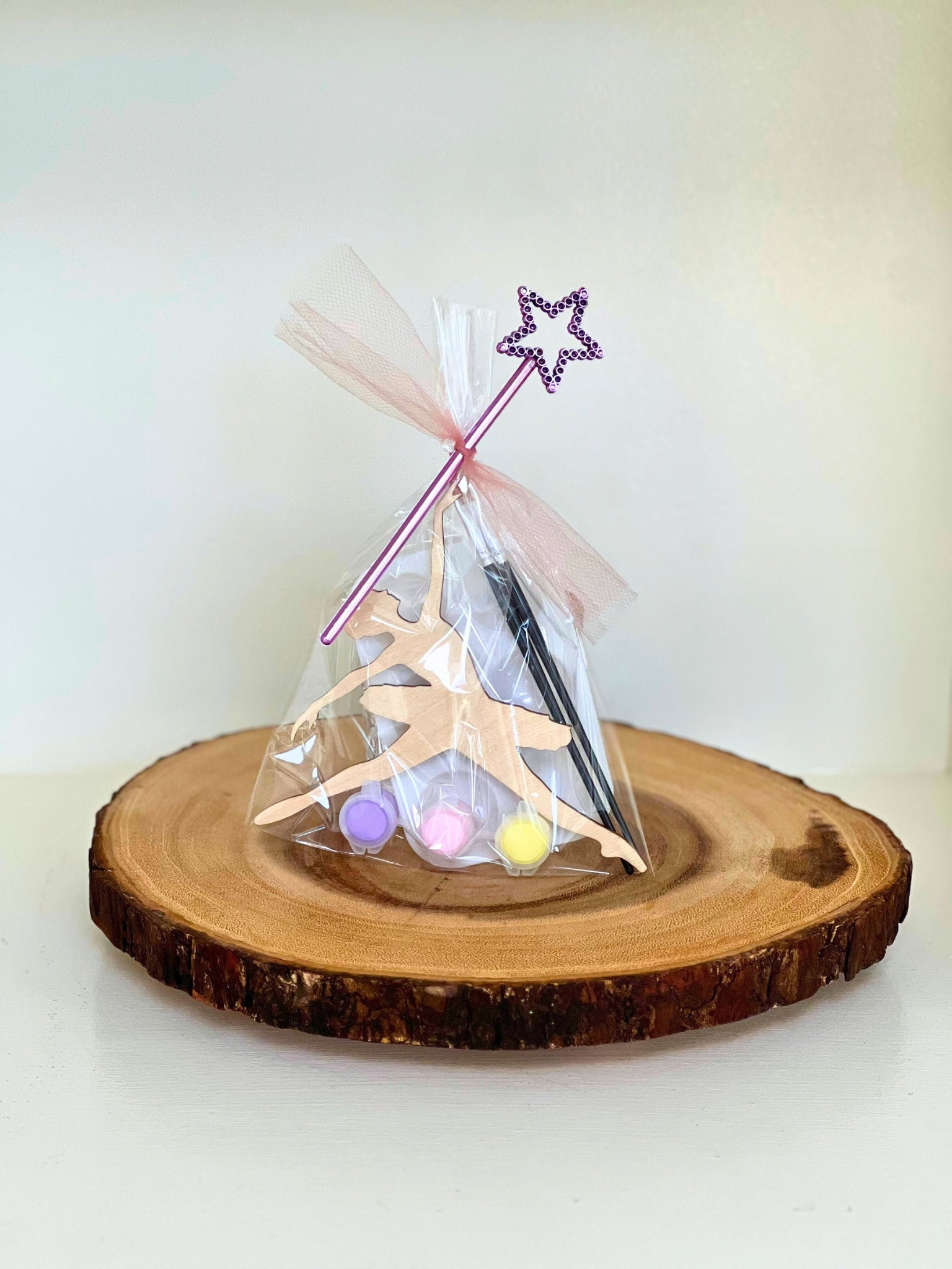 Ballerina Magnet Birthday Party Favor Painting Kit for Kids, Party ...