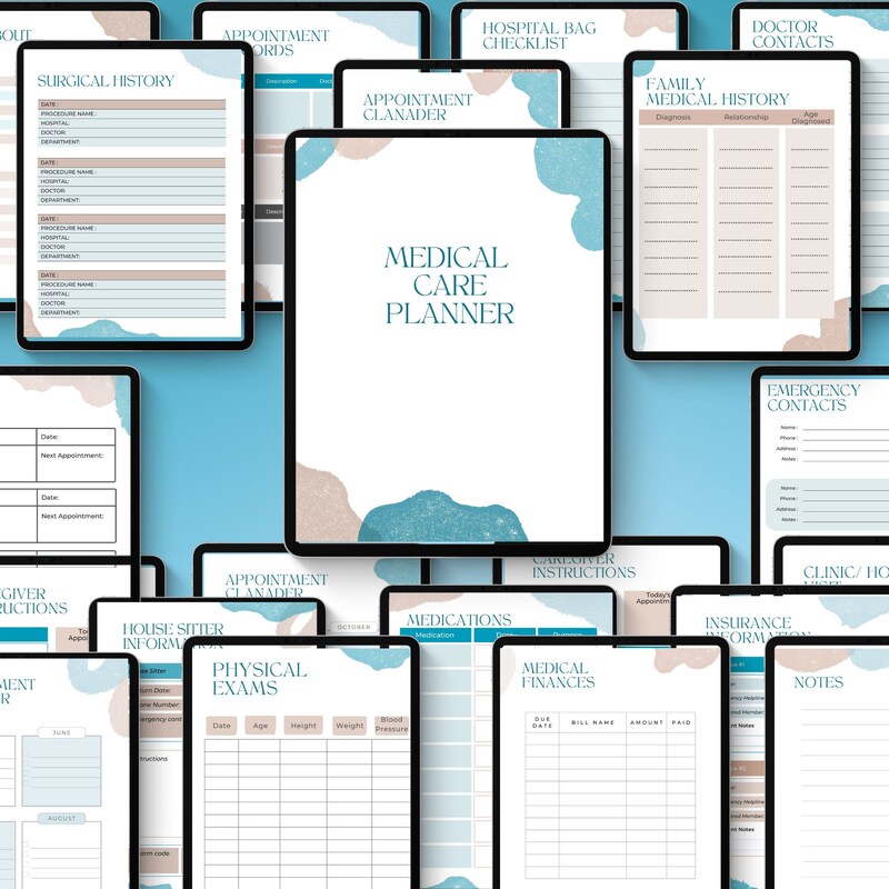 Medical Binder - Etsy