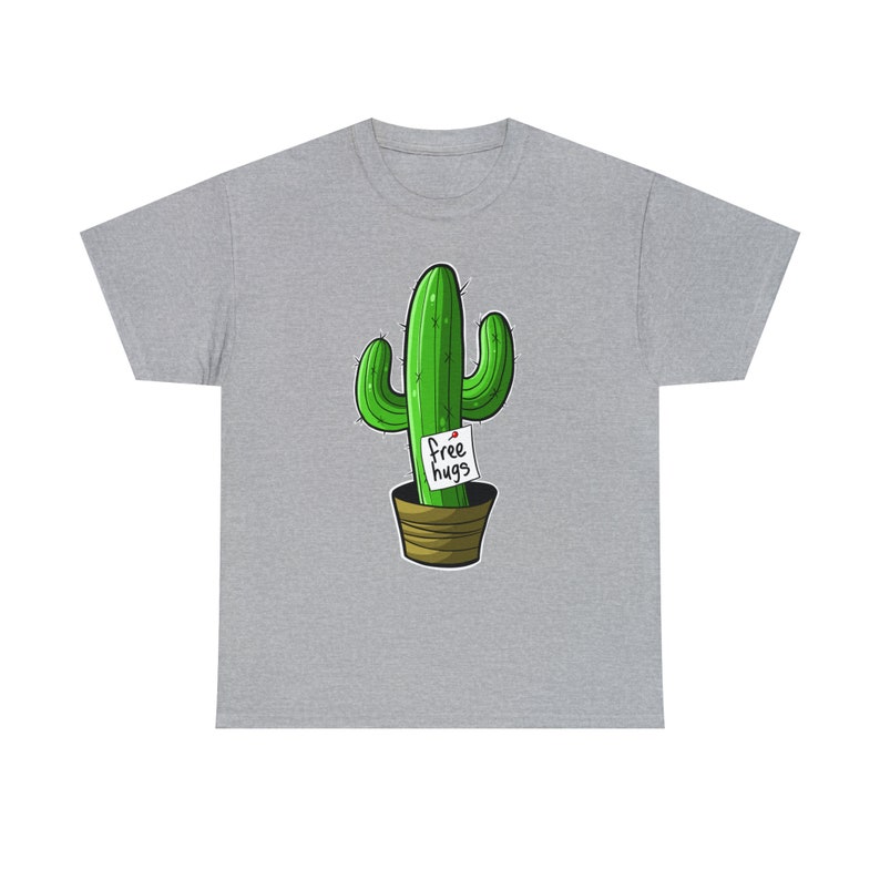 Free Hugs Cacti Graphic Tee - Etsy