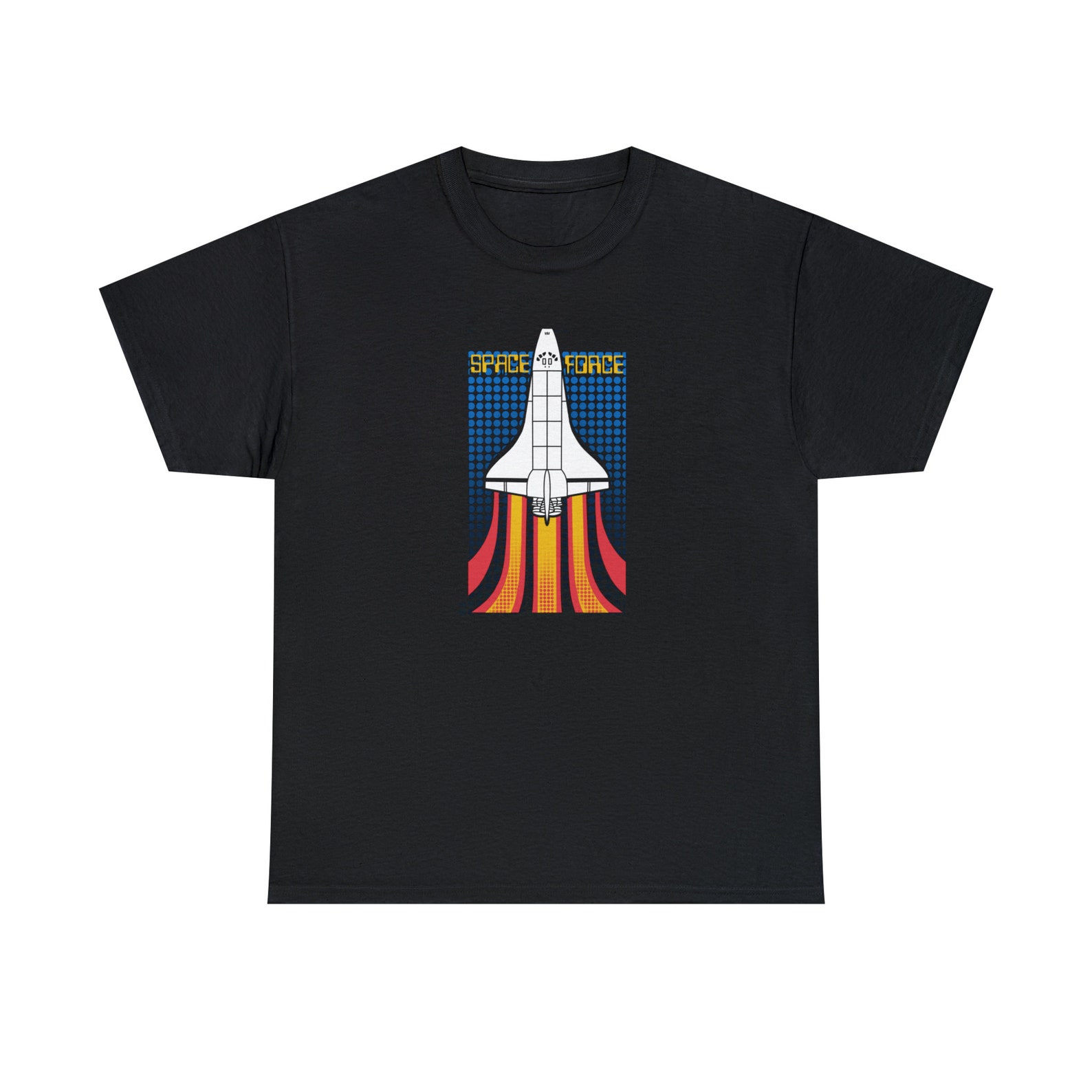 Vintage Style Space Force Graphic Tee - Etsy