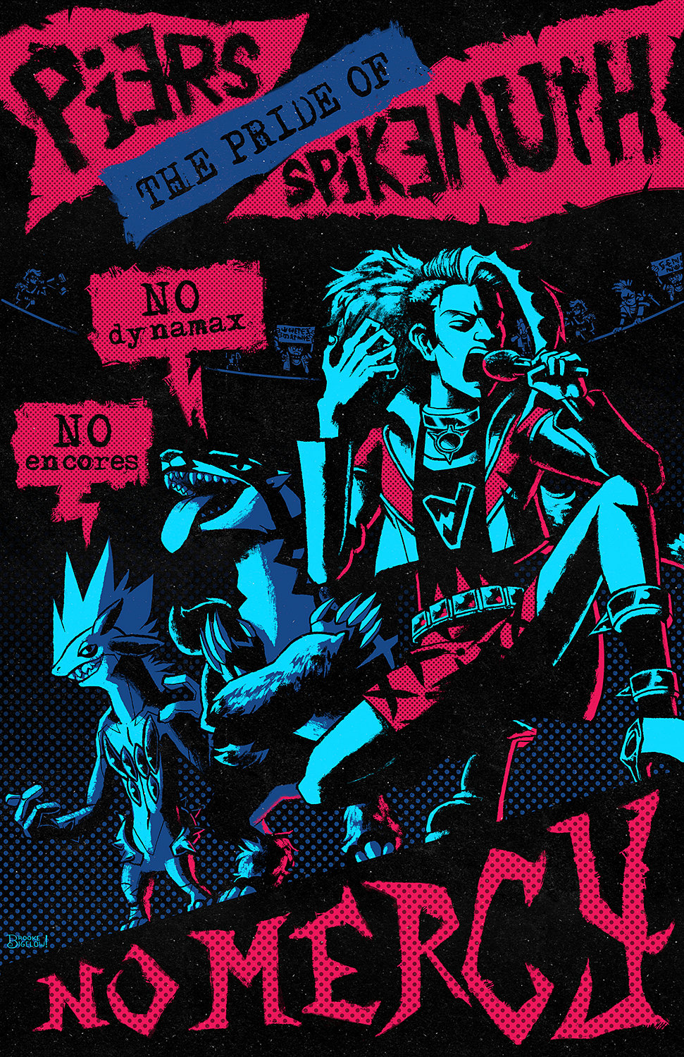 A3 Dark Punk Music Grunge Poster - Etsy