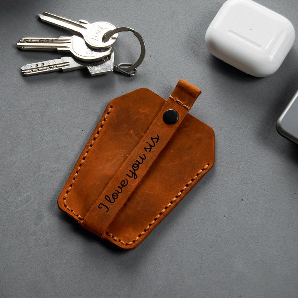 Leather Key Case - Etsy