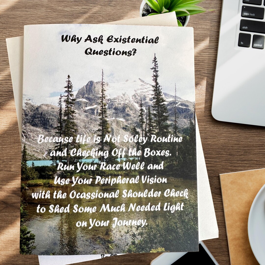 Forest Greeting Card, All Occasion Card, Photo Poetry Quote Card ...