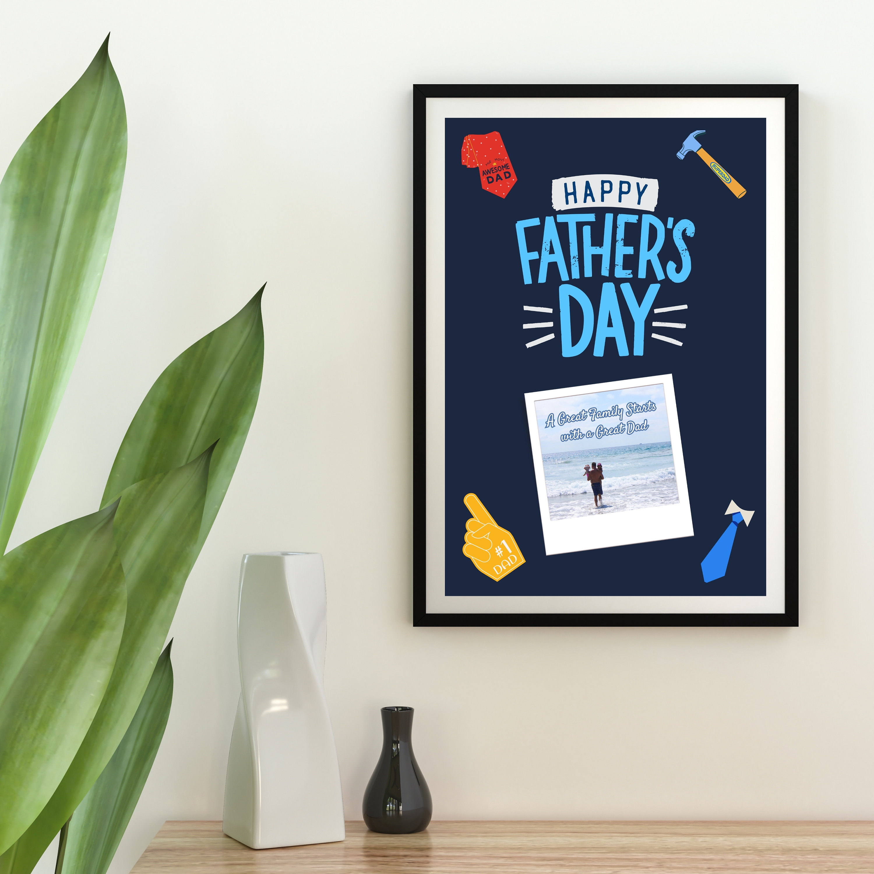 Father’s Day Printable Wall Art, Dad Quote Print, Fathers Day Home ...