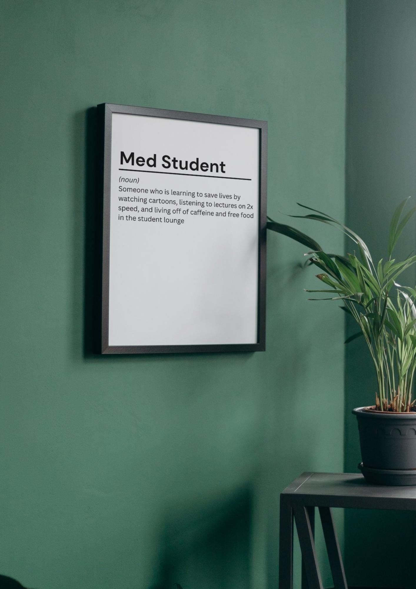 Med Student Poster - Etsy
