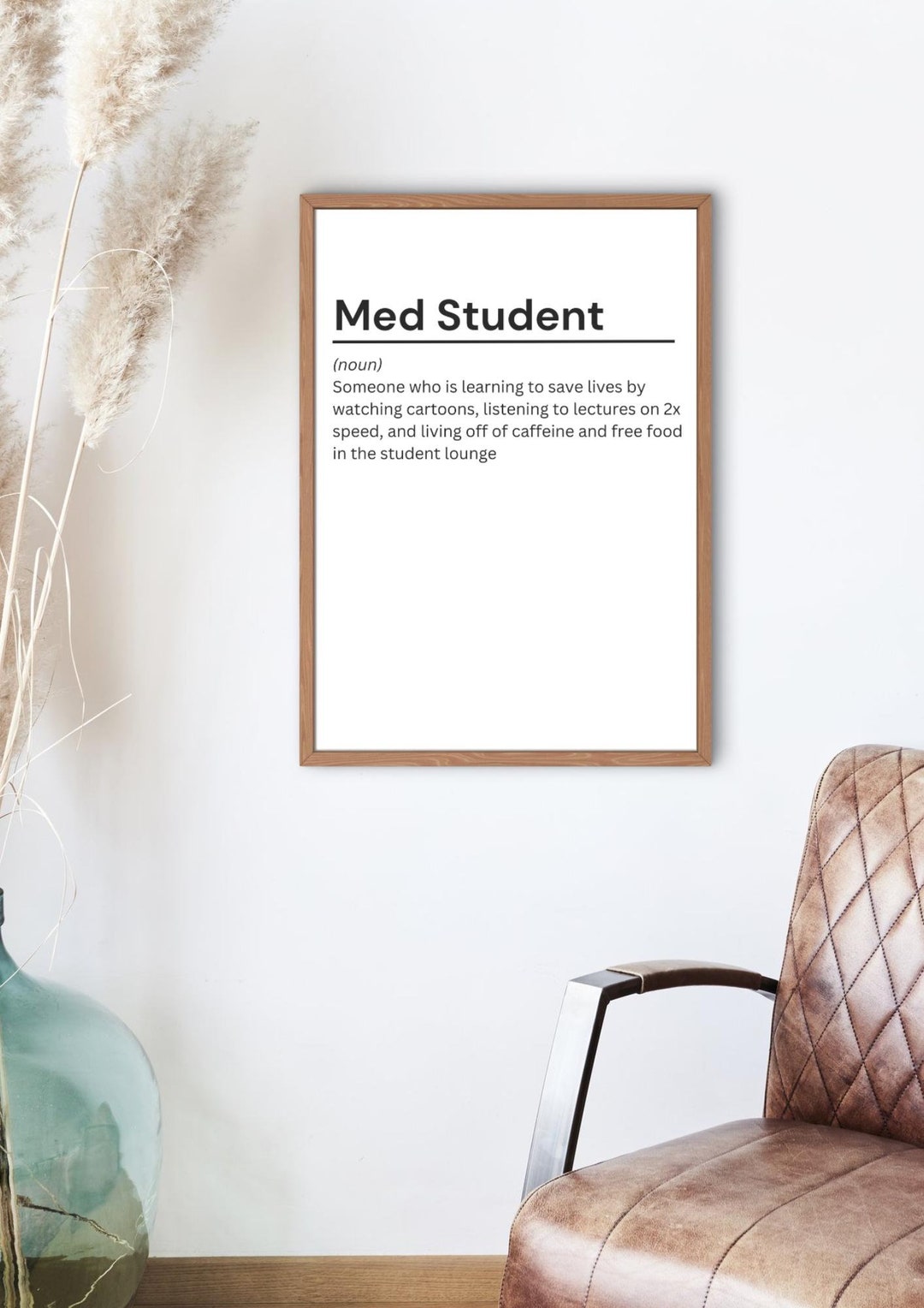 Med Student Poster - Etsy