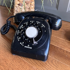 Vintage Telephone GTE Automatic Electric Telephone - Etsy