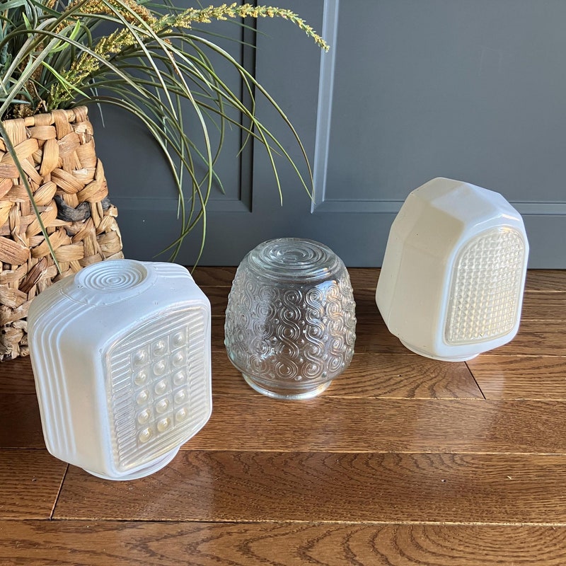 Milk Glass Shades - Etsy