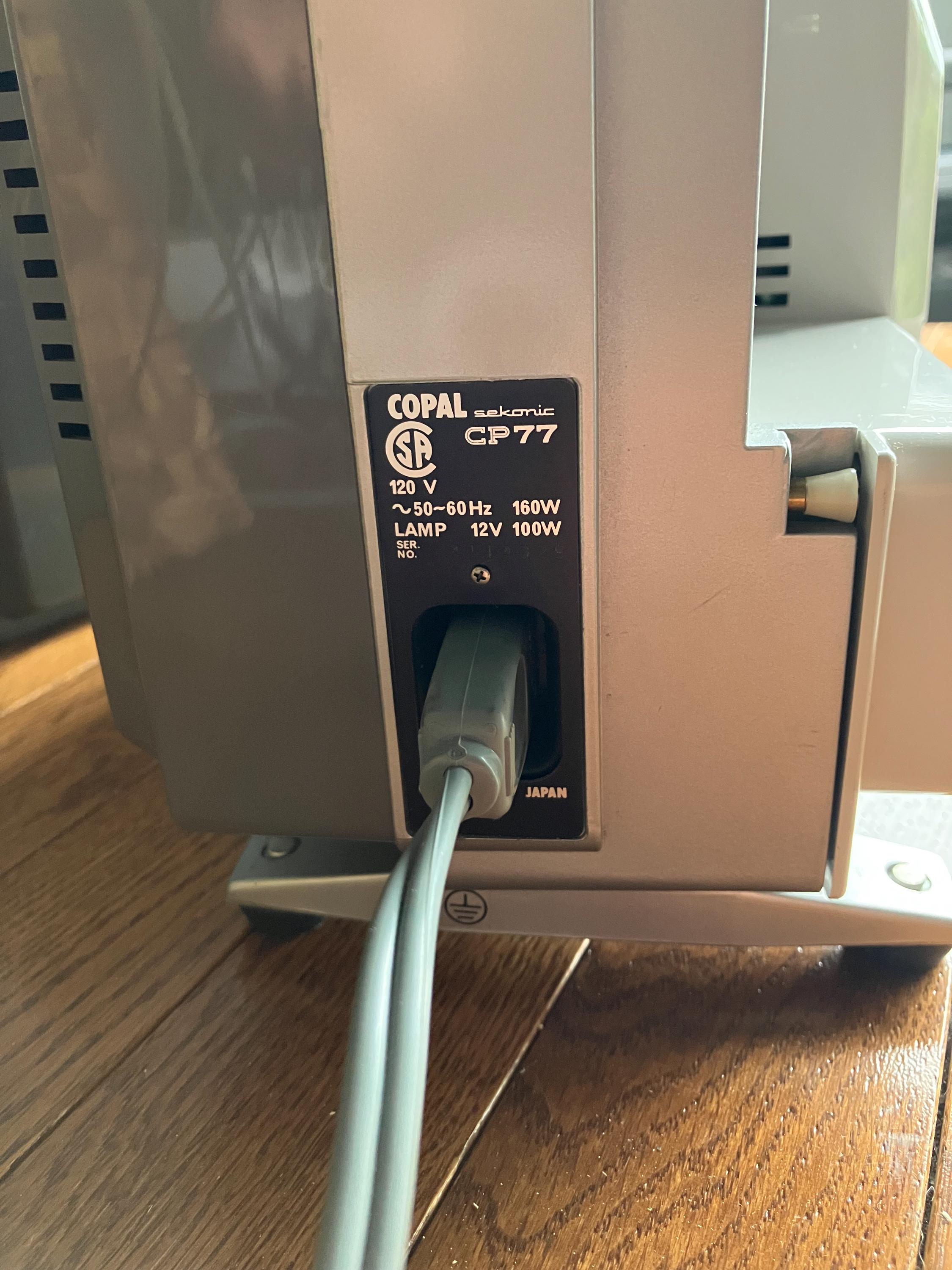 Vintage Copal Sekonic CP77 8MM Film Projector for Super 8 - Etsy