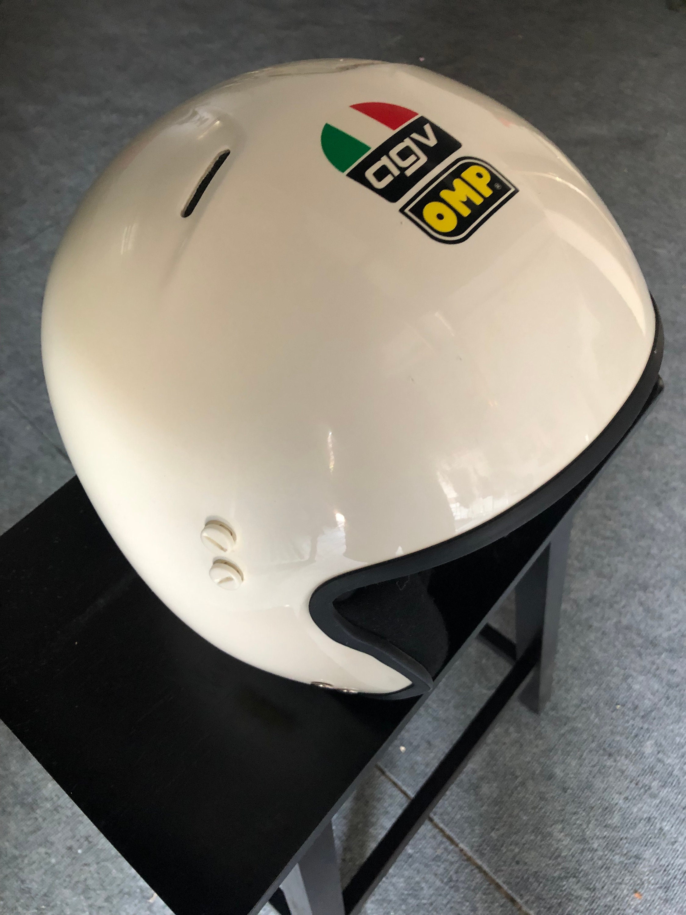Vintage AGV OMP Bike Helmet - Etsy