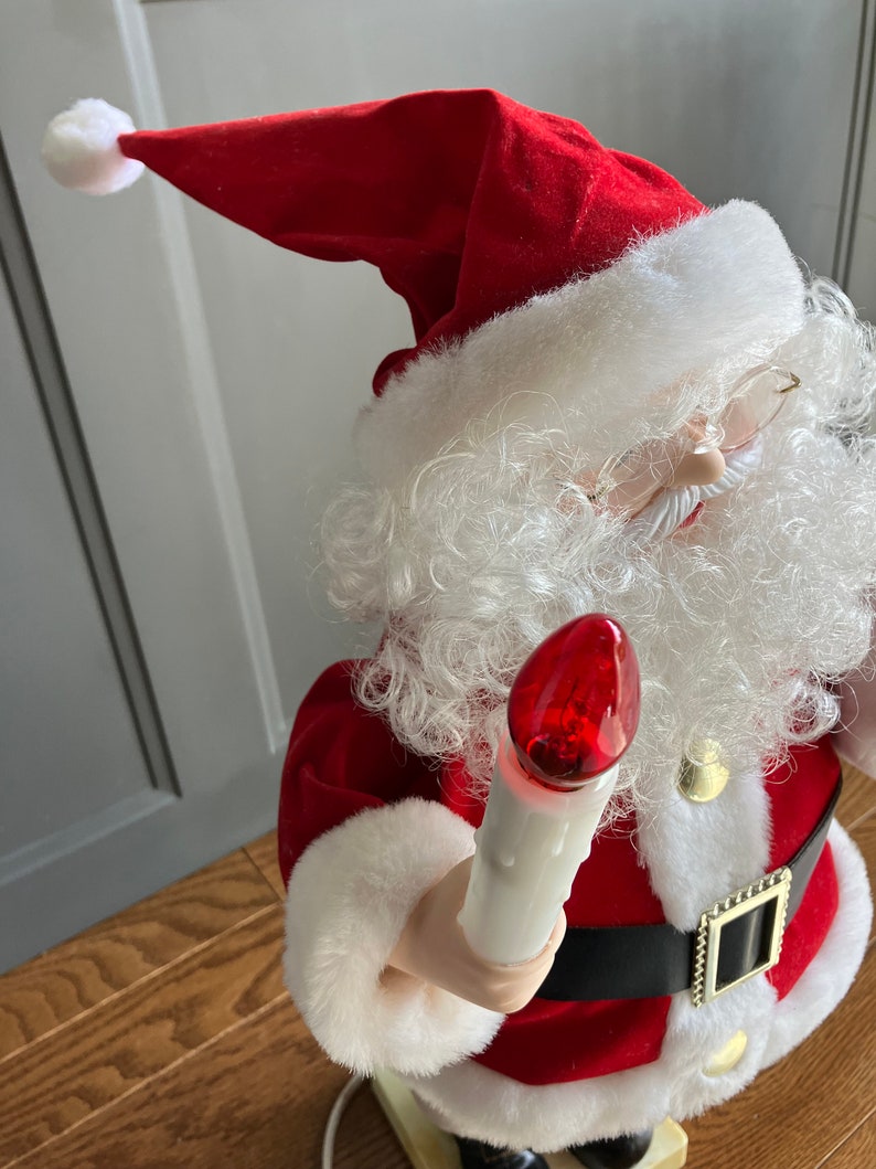 Christmas Santa Claus Animated Display Figure 24 Telco - Etsy