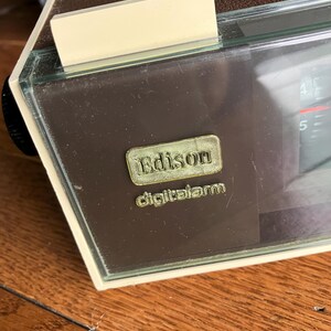 Vintage Flip Alarm Clock - Edison Digitalarm - USA Built - Etsy