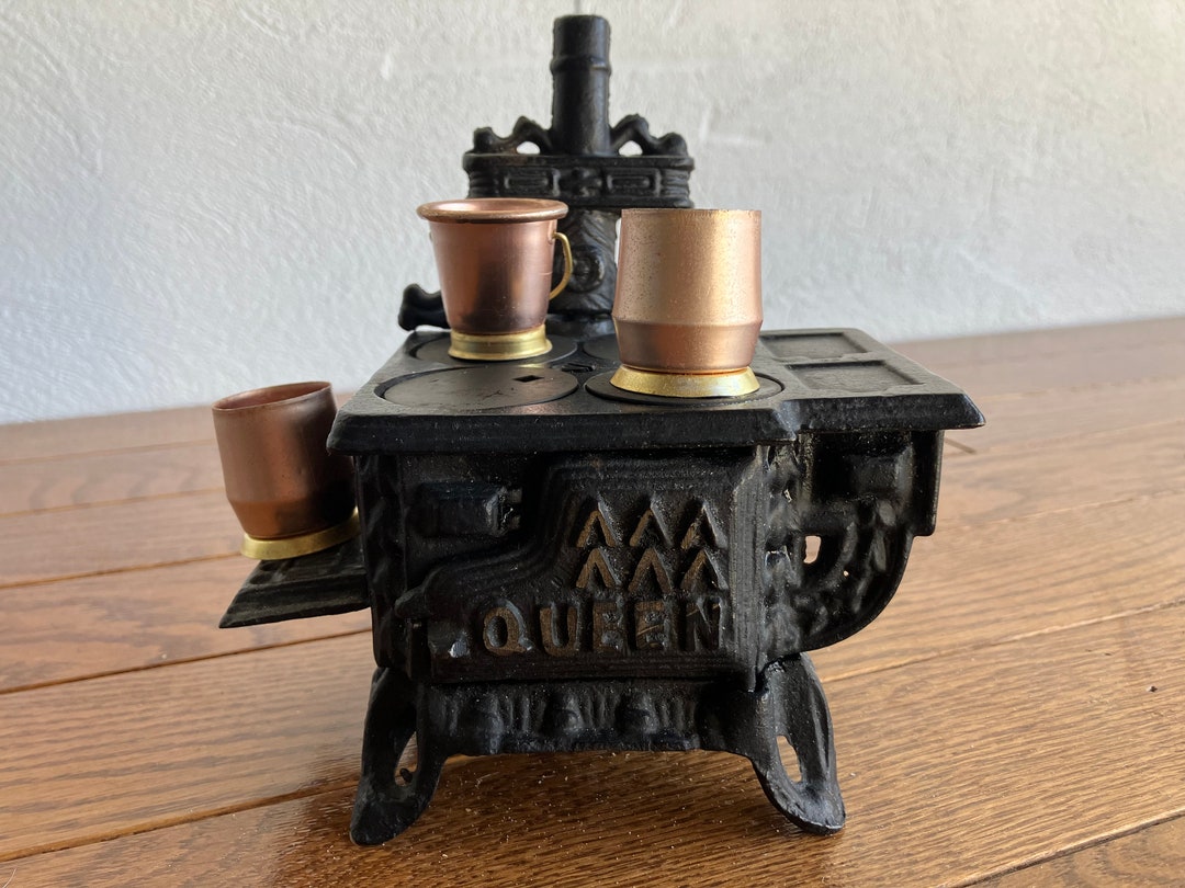 Vintage Mini Cast Iron Stove - Queens - Etsy