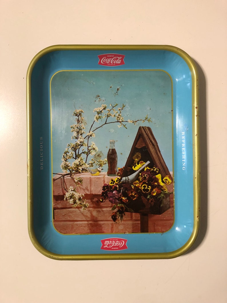 Vintage Coca-cola Trays - Etsy