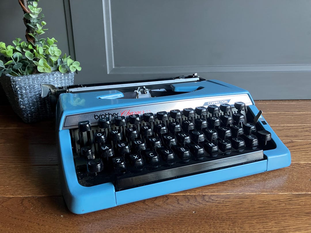 Vintage Typewriter-brother Charger 11 - Etsy