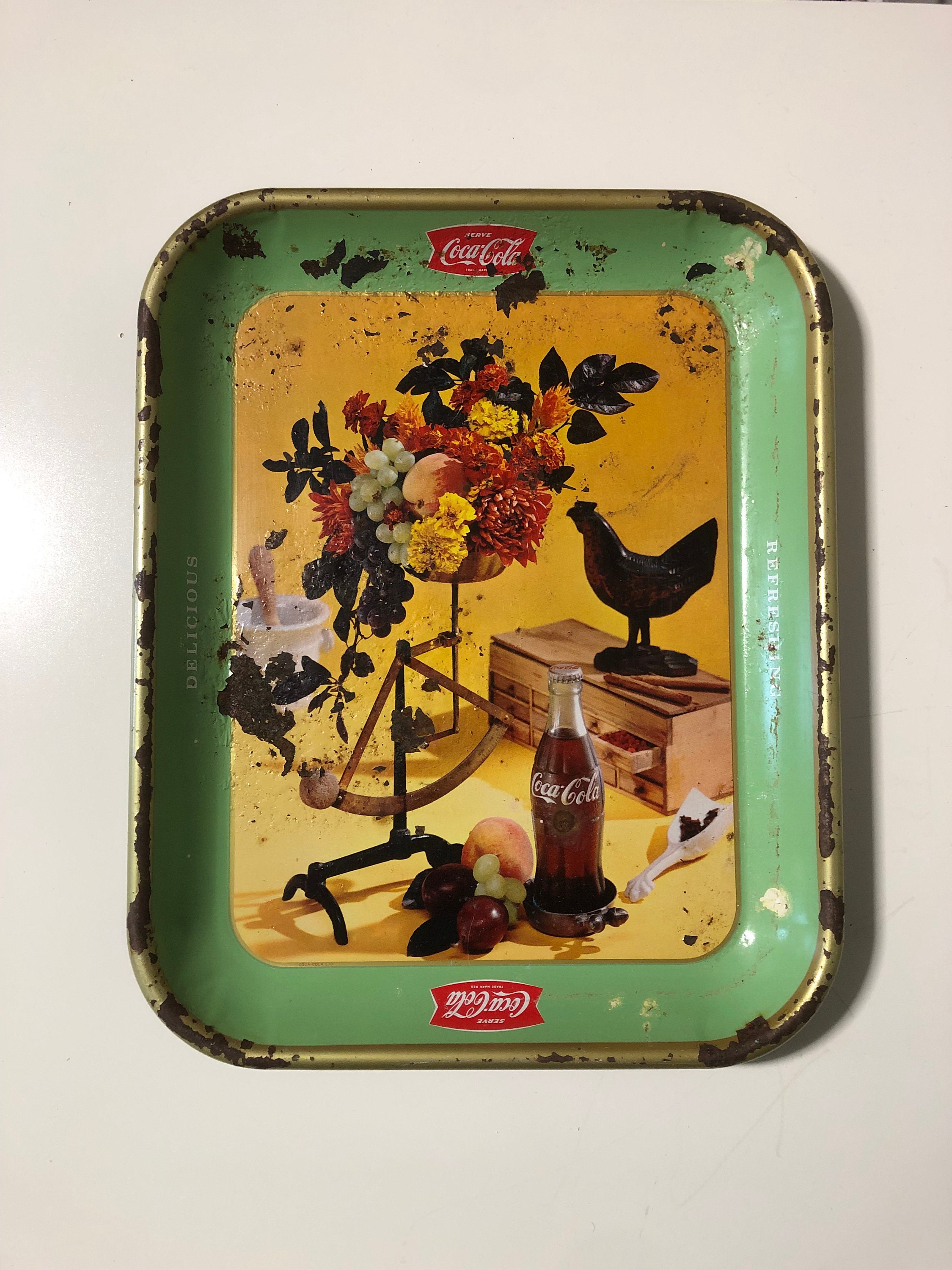 Vintage Coca-cola Trays - Etsy