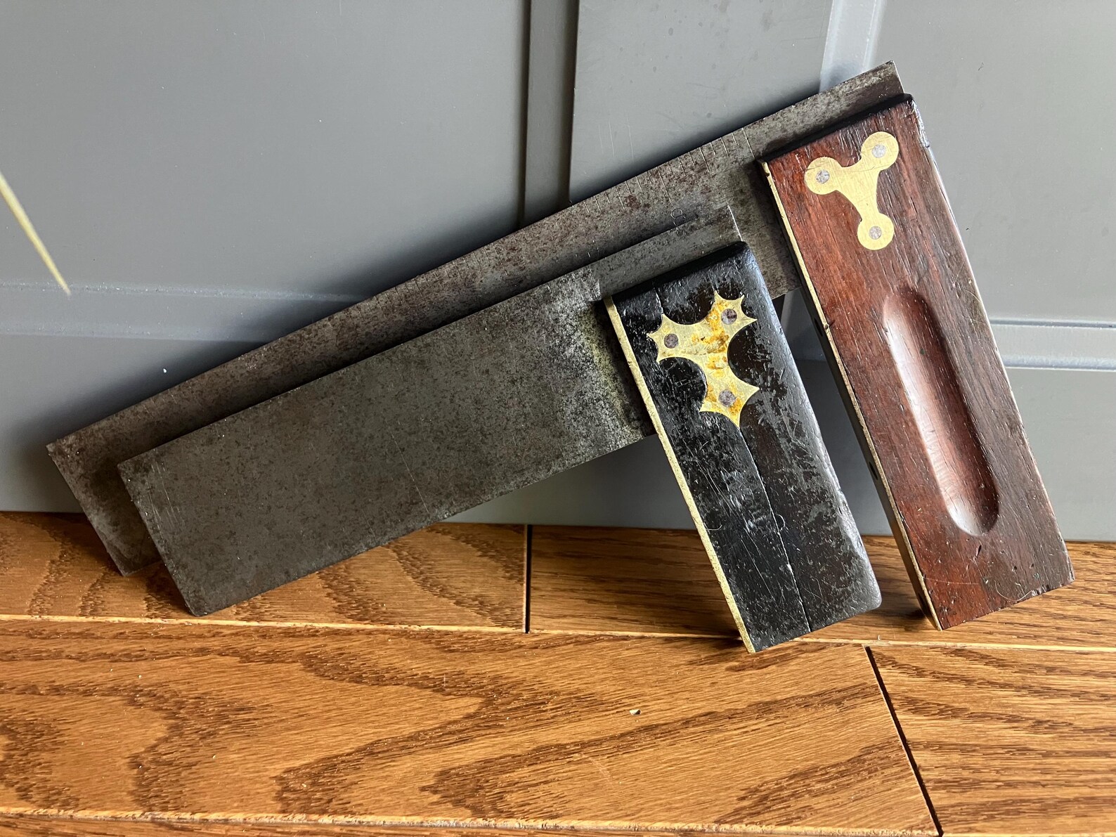 Vintage Measuring Tool -try Squares Set of Two. - Etsy
