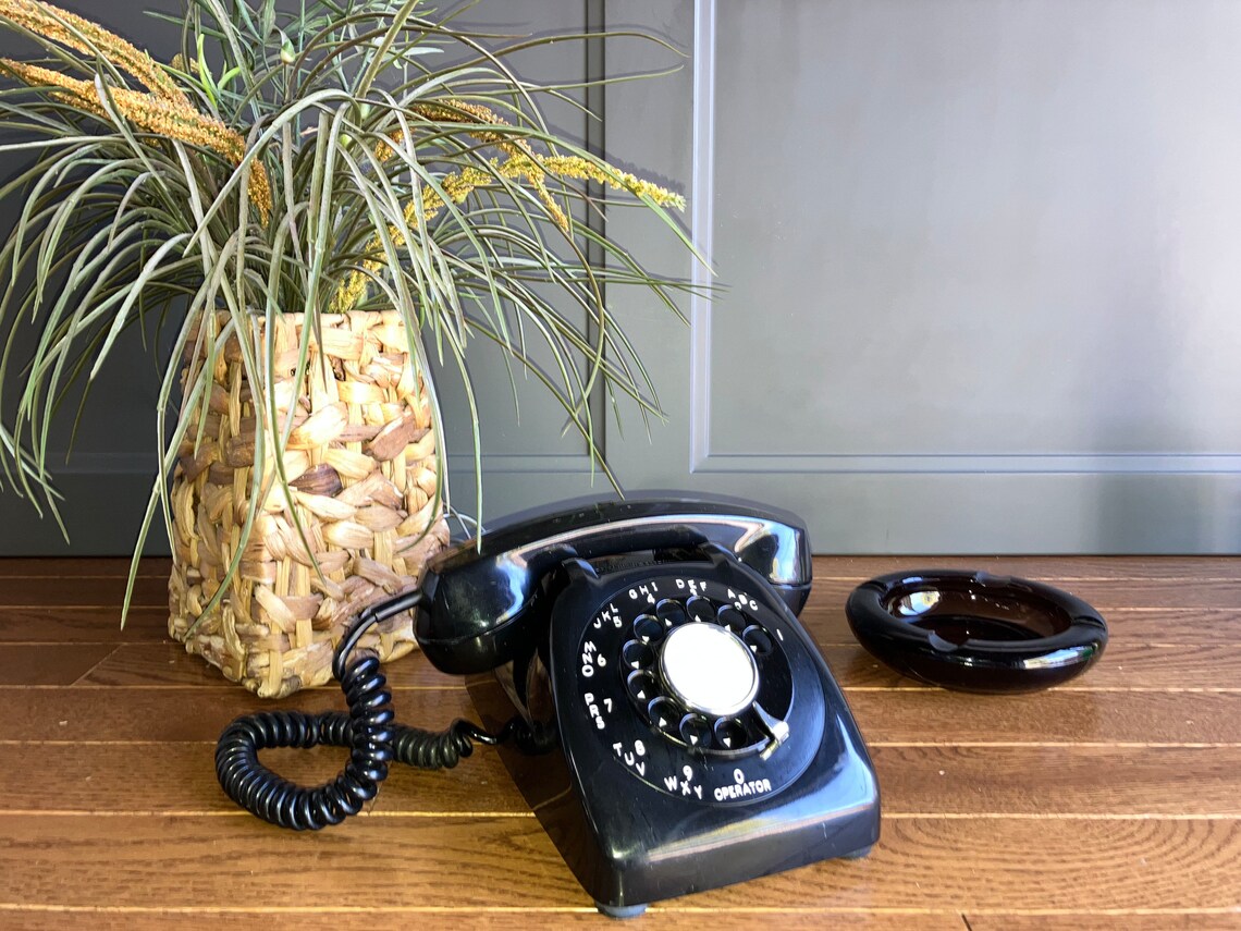 Vintage Telephone GTE Automatic Electric Telephone - Etsy