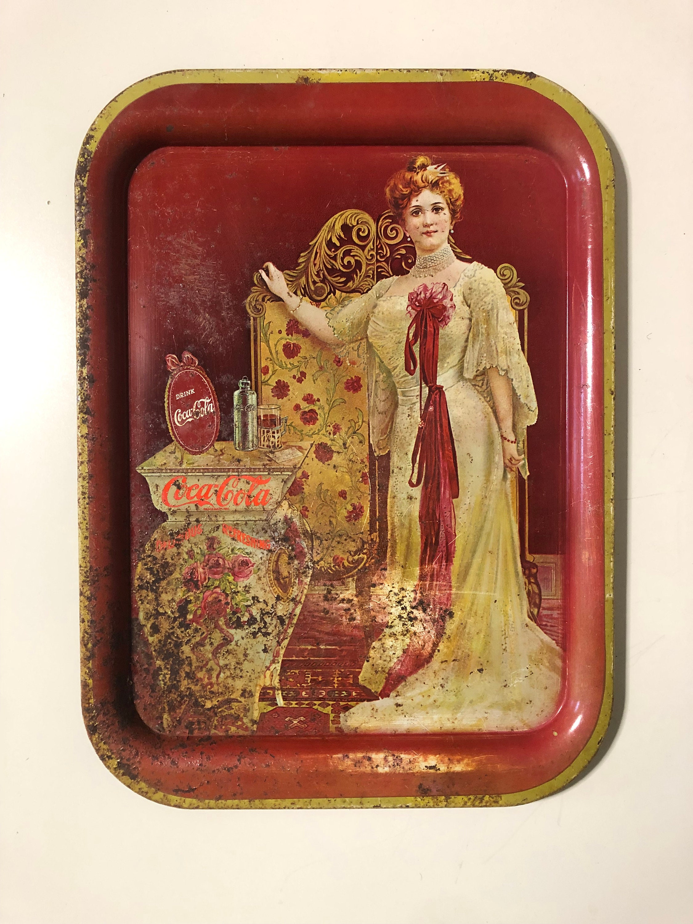 Vintage Coca-cola Trays - Etsy