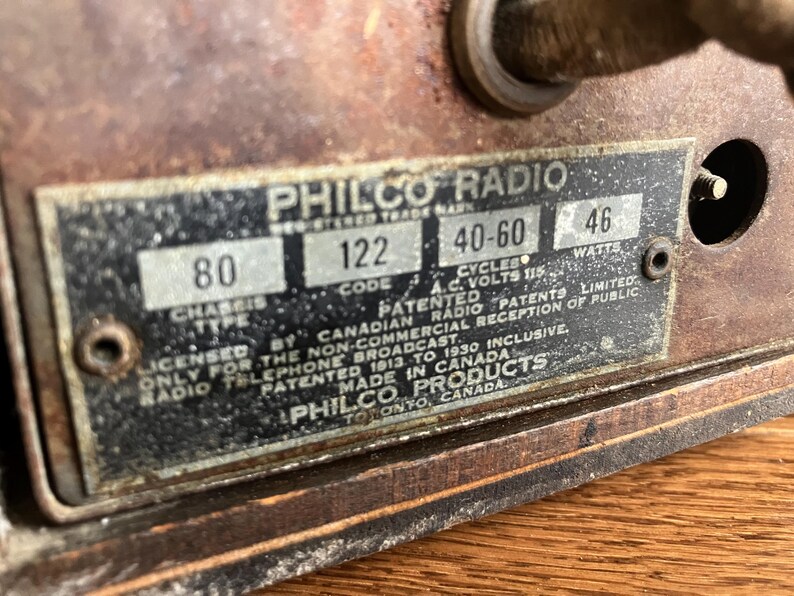 Vintage Cathedral Radio - Philco Junior Model 80 Cathedral - Etsy