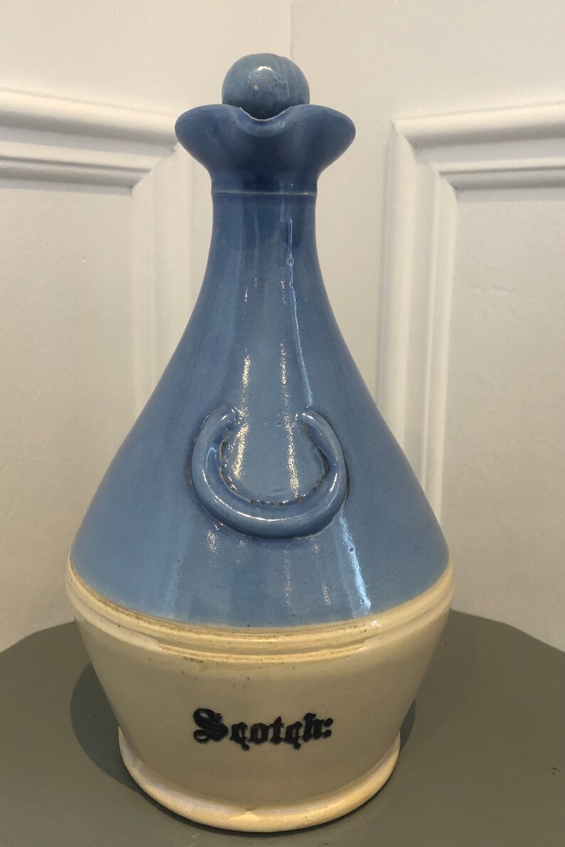 Buchan Pottery Portobello Pottery Edinburgh Whiskey Decanter - Etsy