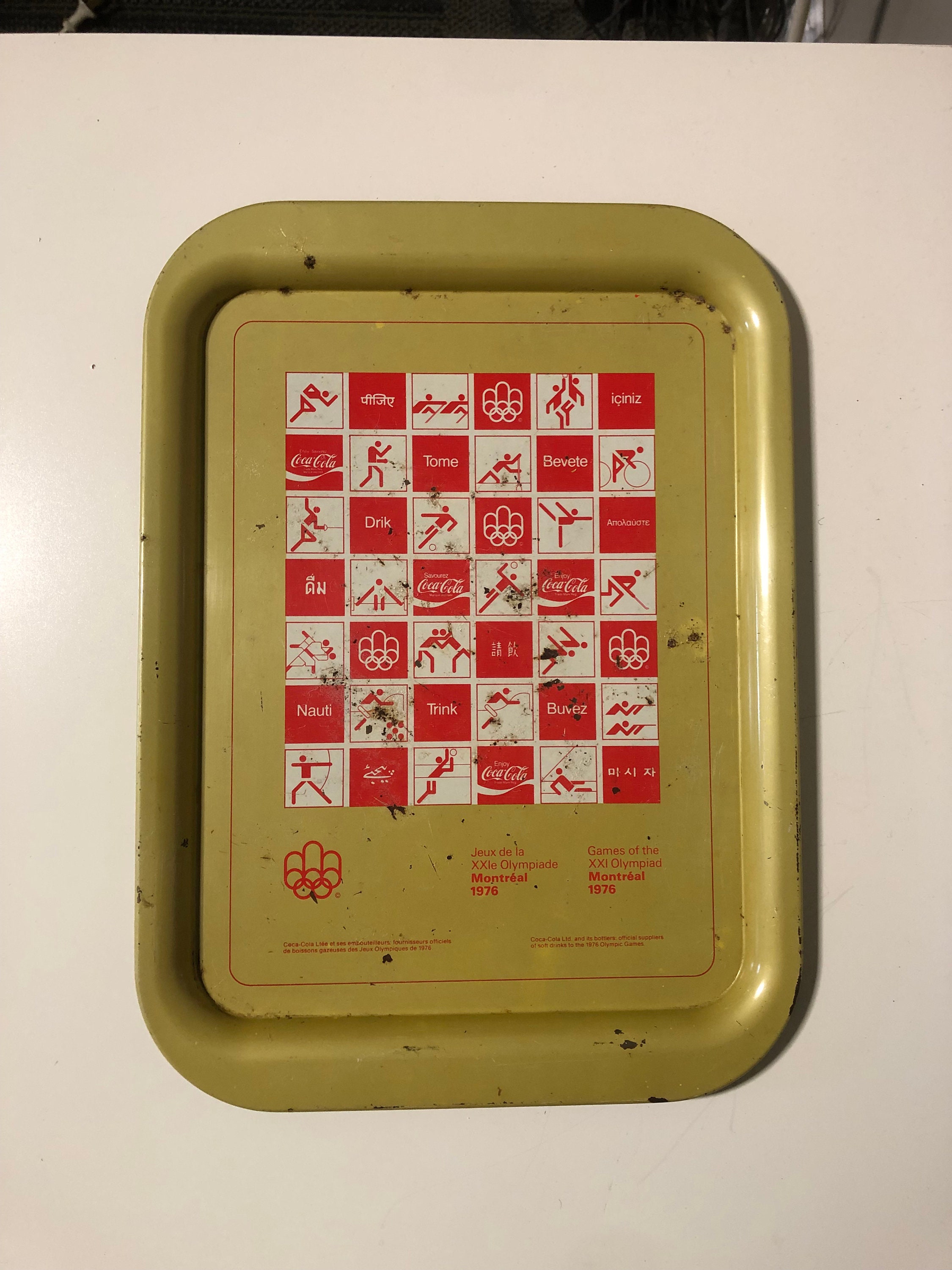 Vintage Coca-cola Trays - Etsy