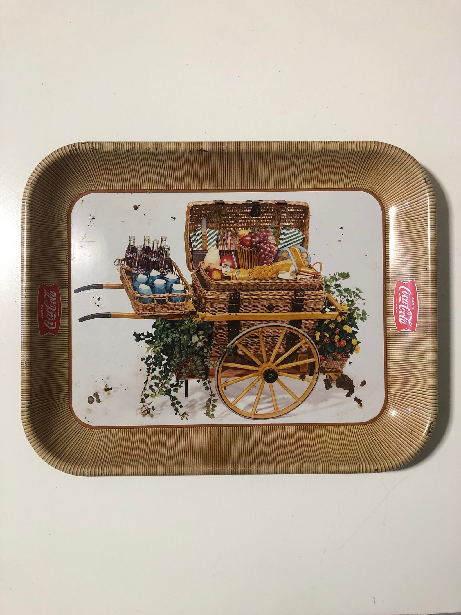 Vintage Coca-cola Trays - Etsy