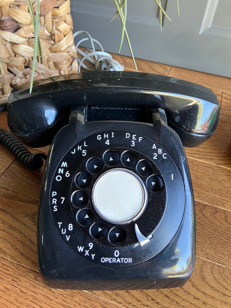 Vintage Telephone GTE Automatic Electric Telephone - Etsy