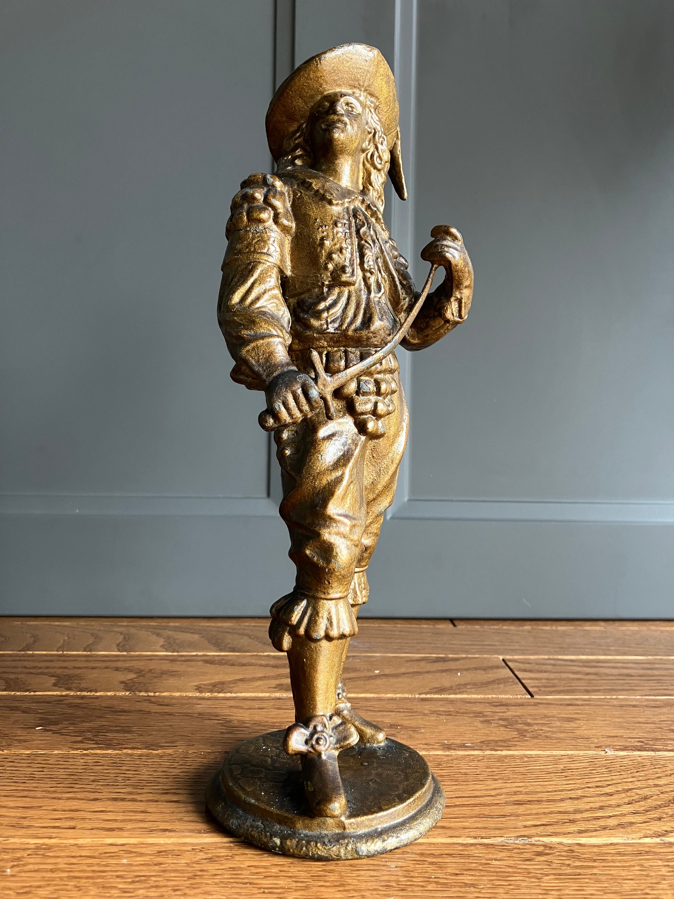 Antique French Don Juan Clock Topper Statue - Etsy