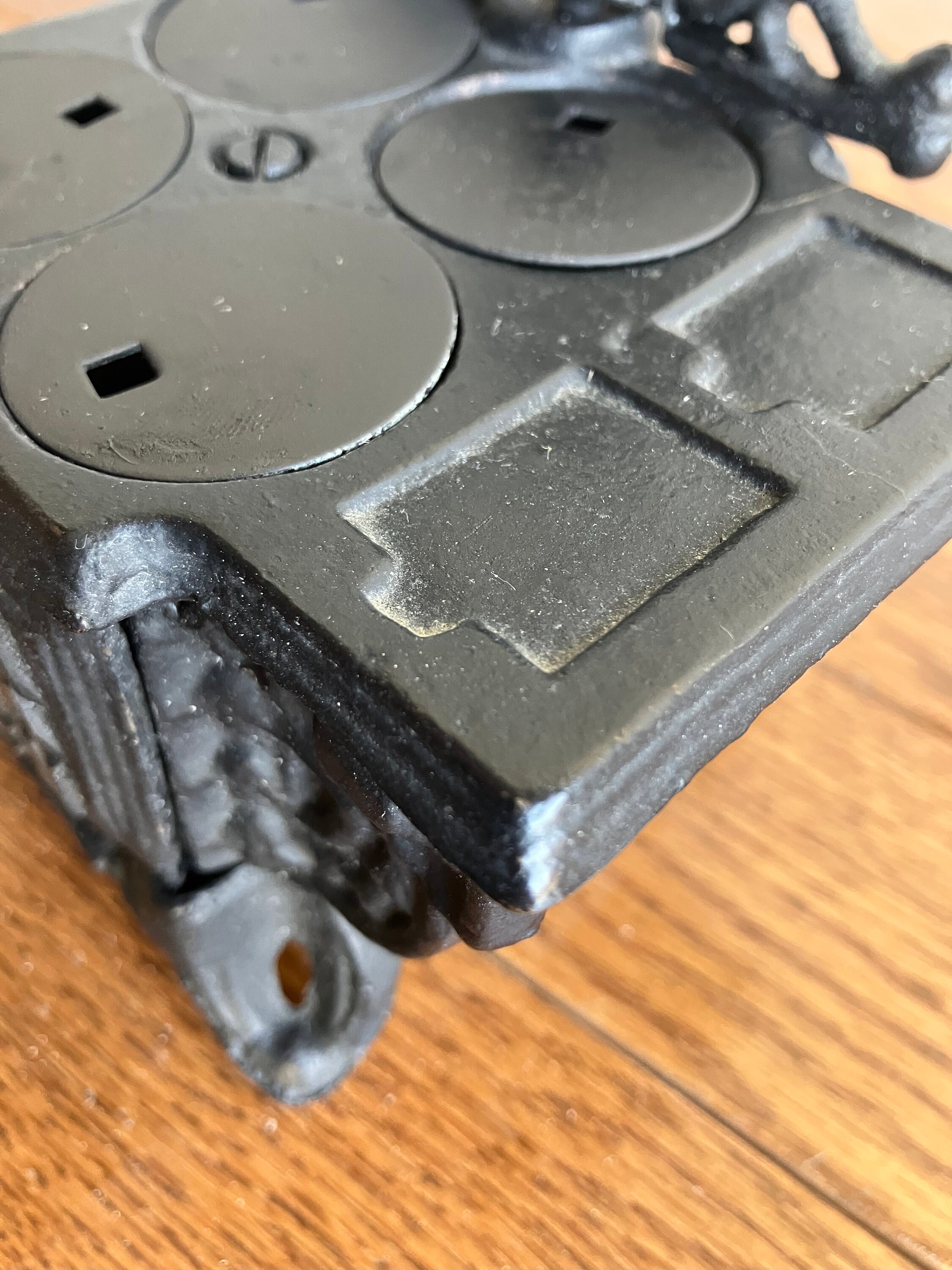 Vintage Mini Cast Iron Stove - Queens - Etsy