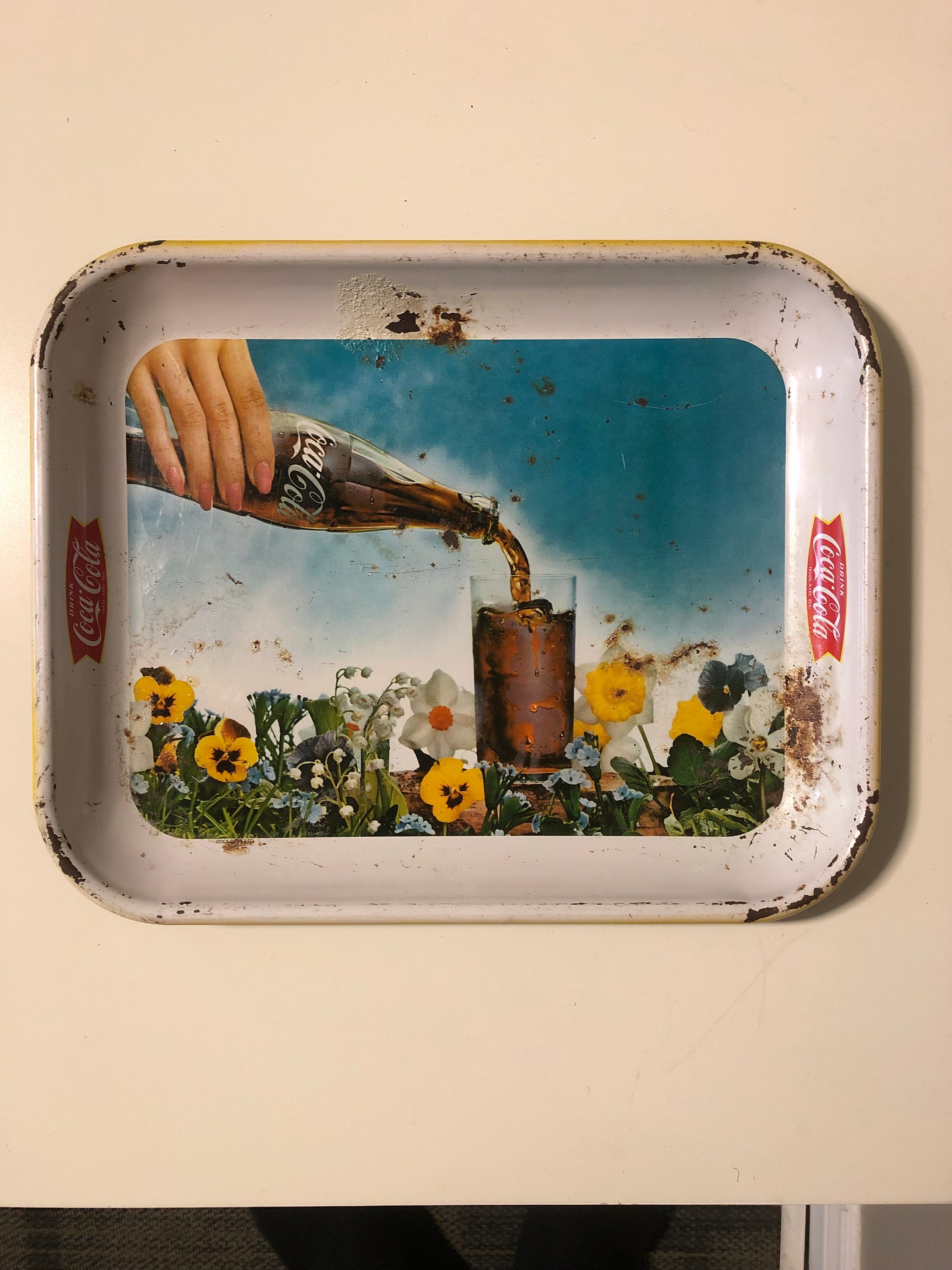 Vintage Coca-cola Trays - Etsy
