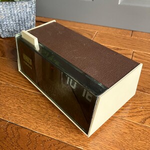 Vintage Flip Alarm Clock - Edison Digitalarm - USA Built - Etsy