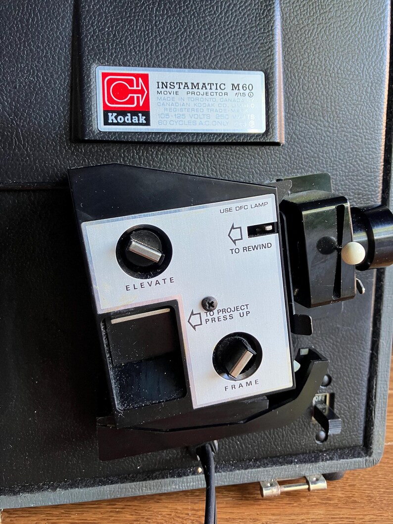 Vintage Movie Projector Kodak Instamatic M60 - Etsy