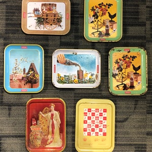 Vintage Coca-cola Trays - Etsy