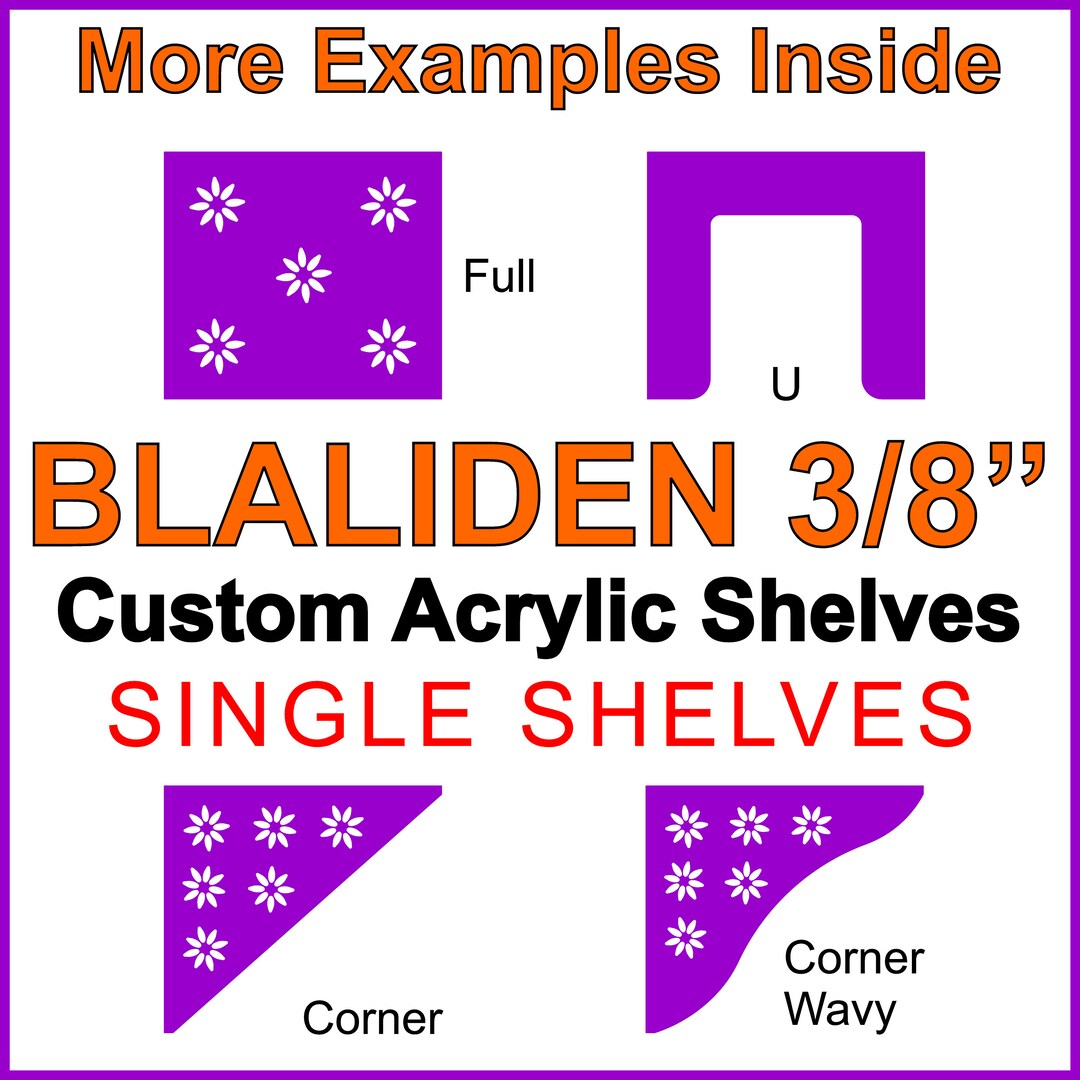 IKEA Blaliden Shelves 3/8 Inch - Etsy