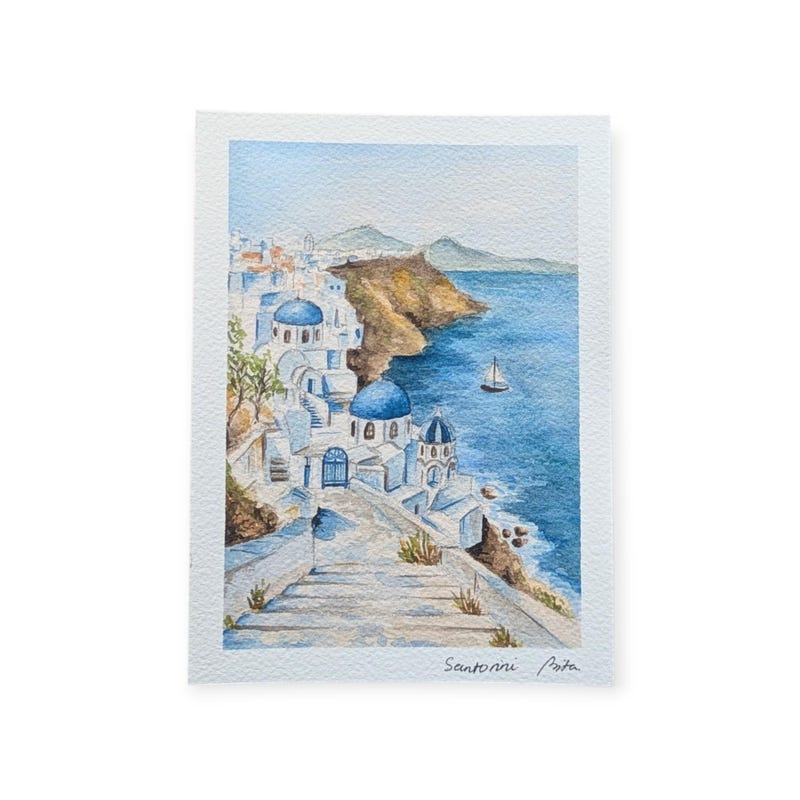 Greek Postcard - Etsy
