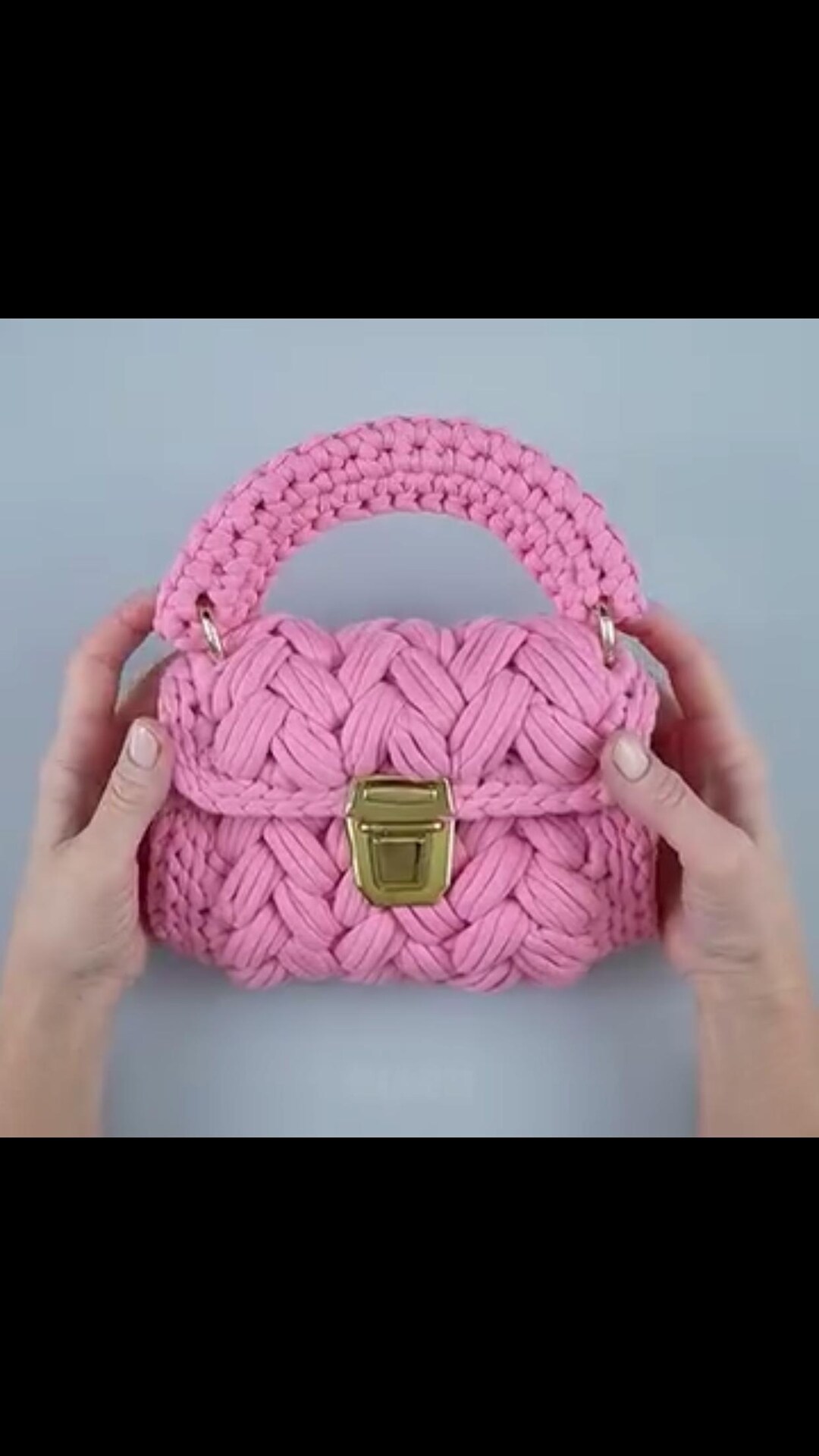 How to Crochet a Puff Stitch Bag - Easy Tutorial! Step by Step Tutorial ...