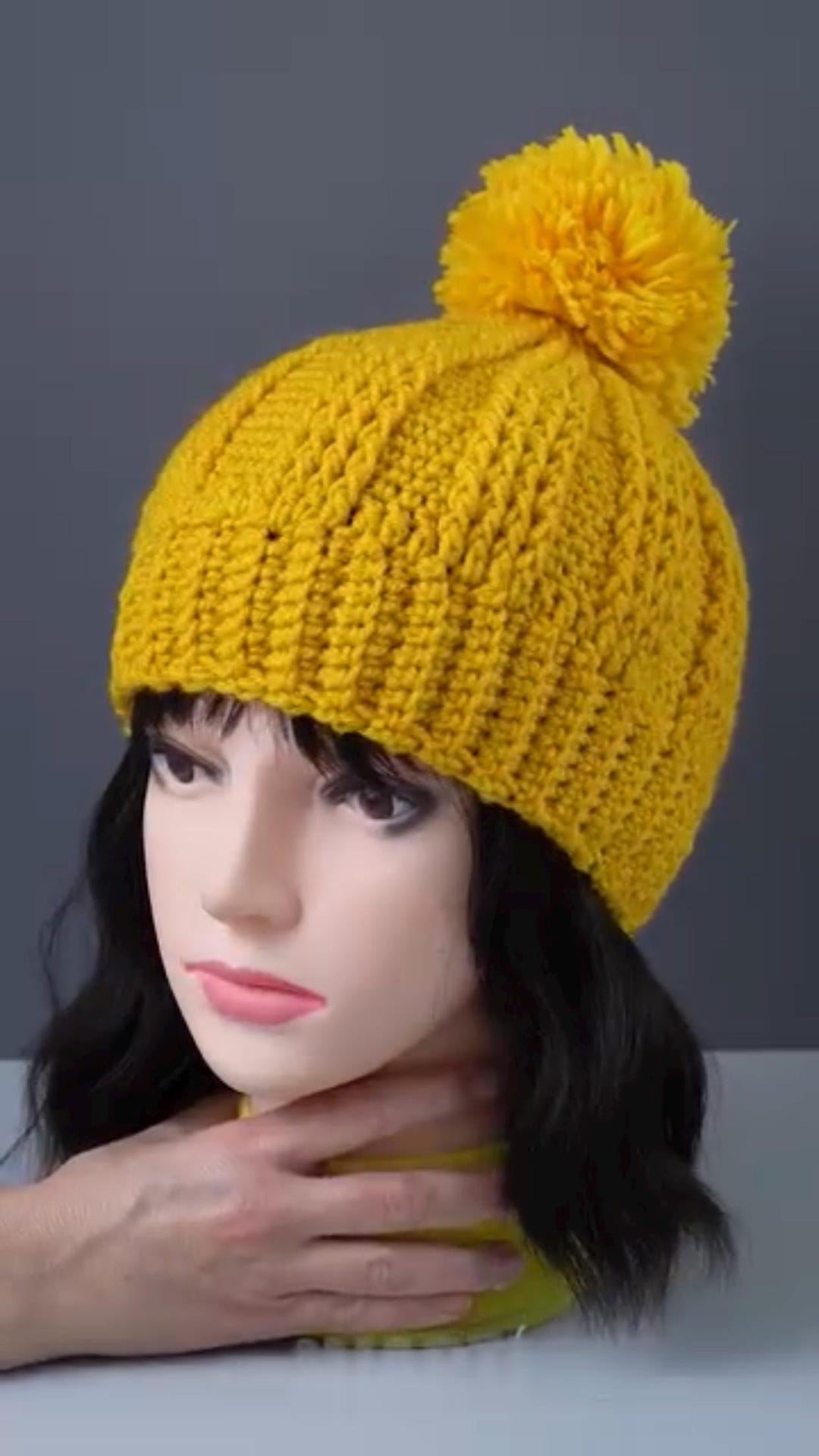 Easy and Cozy Crochet Hat Tutorial for Beginners - Etsy