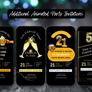 Digital Girls Night Out Party Invitation, Editable Template, Electronic ...