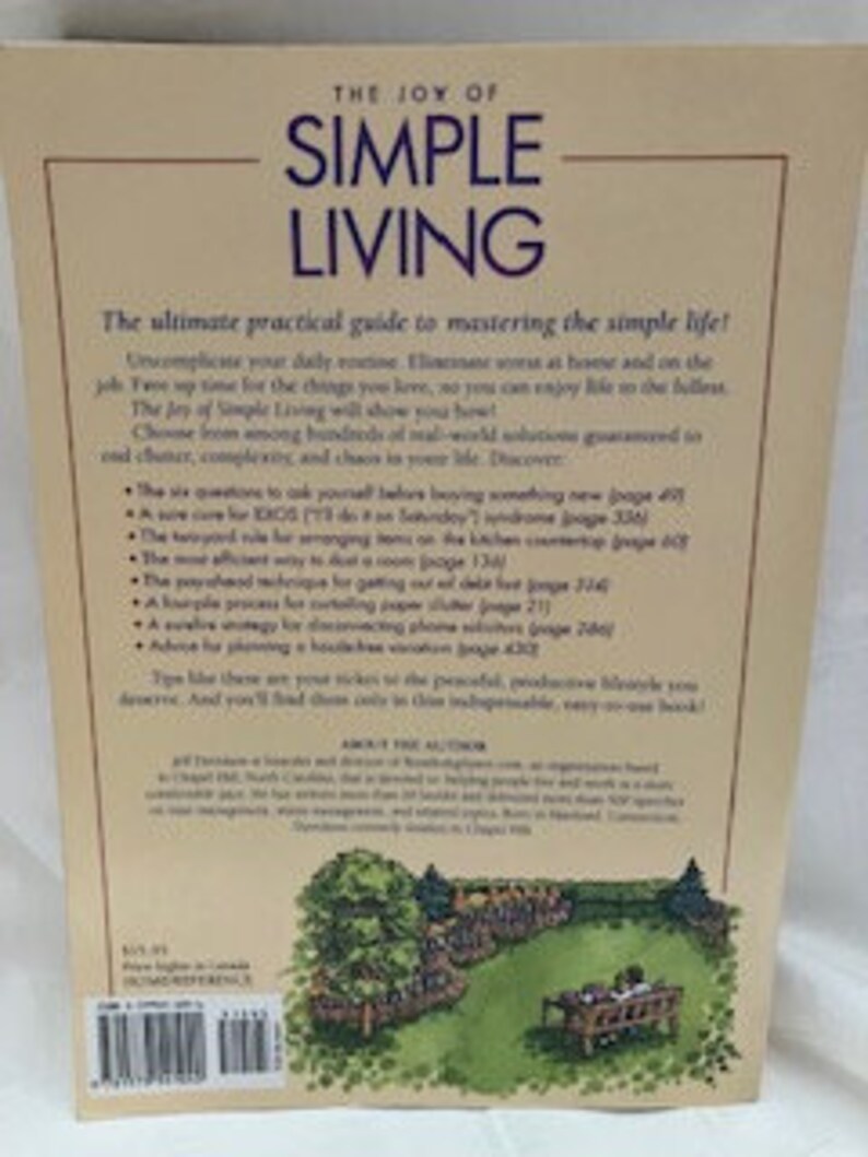 The Joy of Simple Living - Etsy