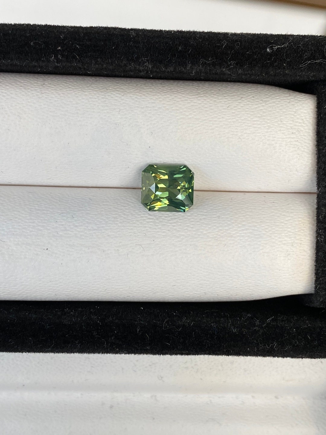 Zircon Natural Untreated Green 3.15 Carat Octagon Shape Loose Gemstone ...