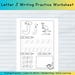 Letter J Tracing Worksheet | Alphabet J Printable | Preschool ...