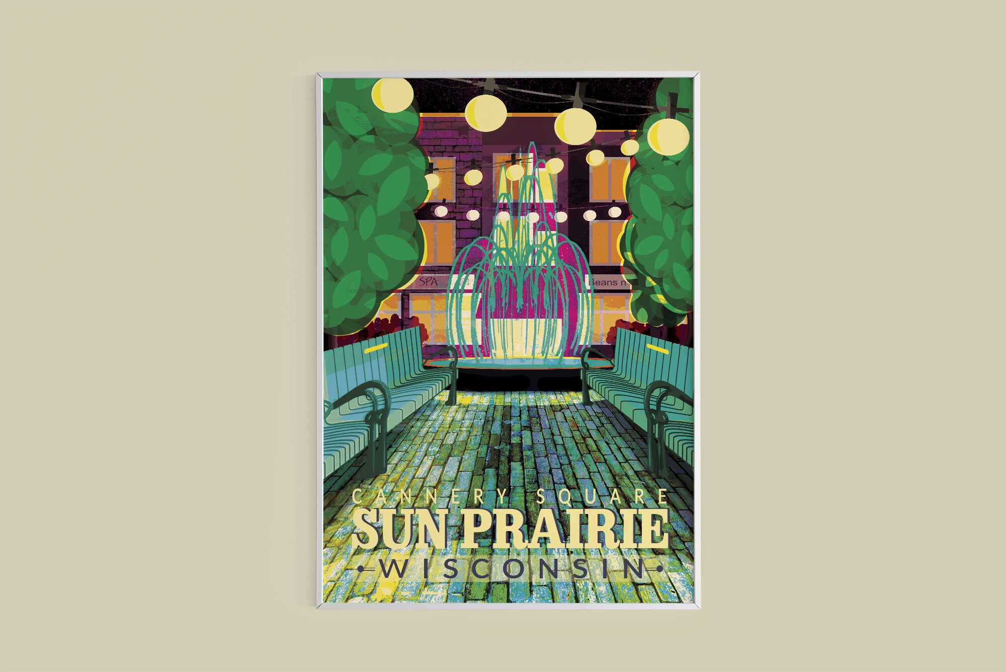 Sun Prairie Poster | Sun Prairie Gift | Cannery Square |wall Art ...