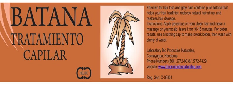 Batana Capillary Treatment - Etsy